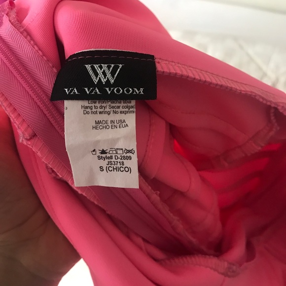 Va Va Voom | Dresses | Hot Pink Bodycon Dress | Poshmark